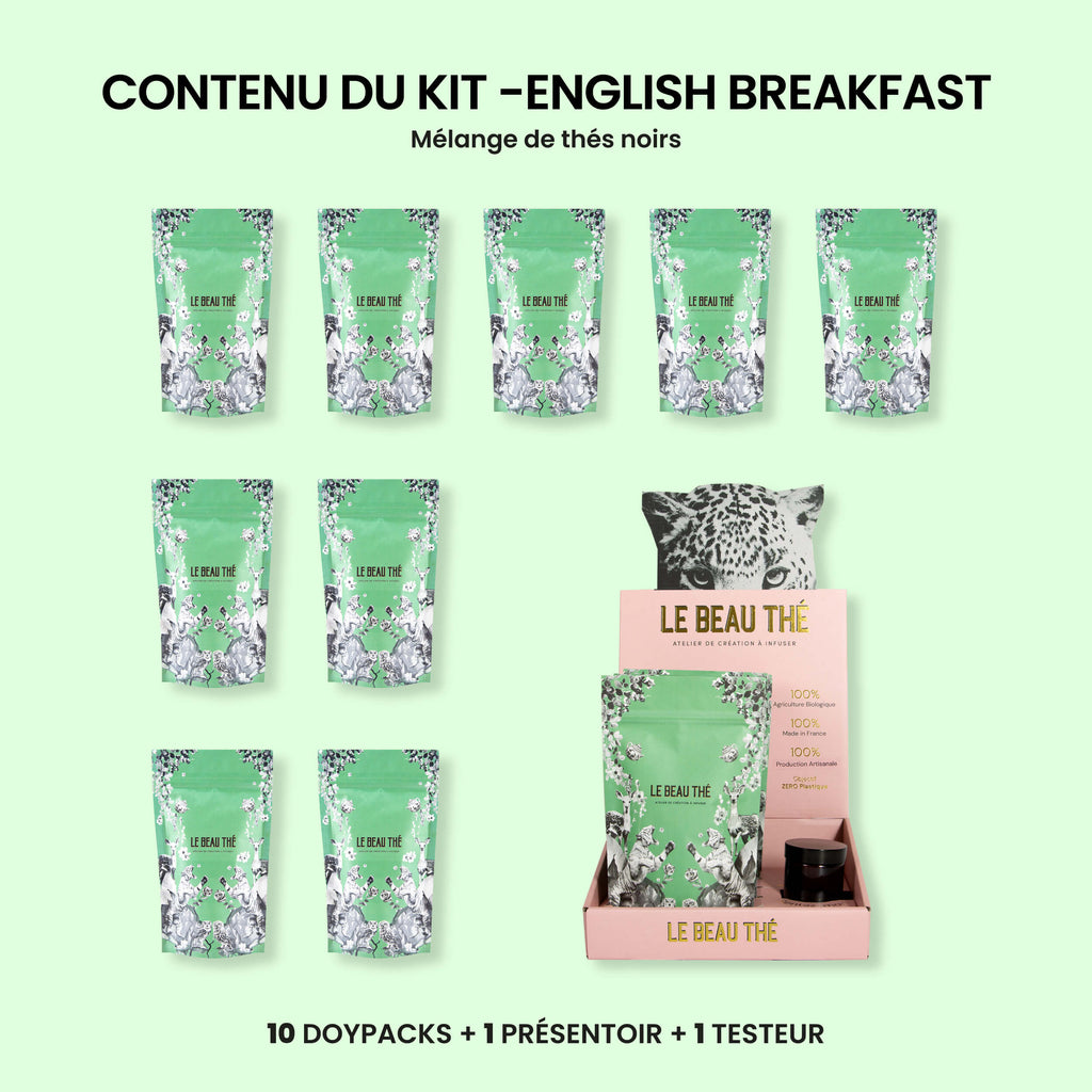 Kit d’implantation Les Classiques - doypack English Breakfast – Le Beau Thé